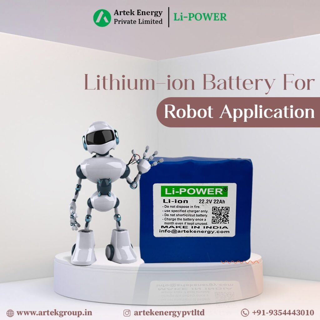 Robot Lithium-Ion Battery Manufacturer in India
